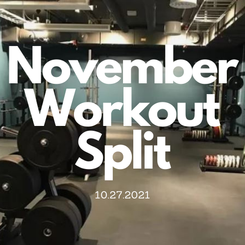 November Workout Split – RachLansFit